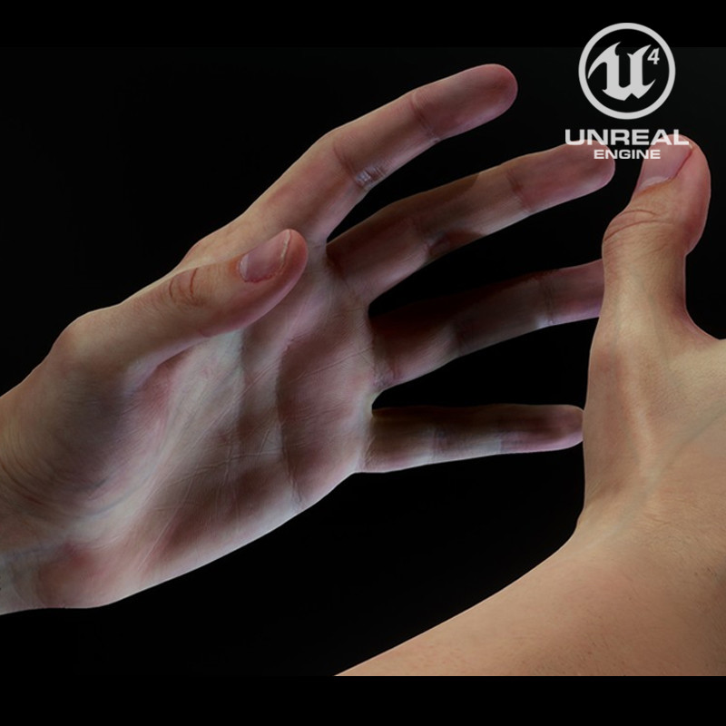 ArtStation - UE4 - Realistic Hands Motion Capture