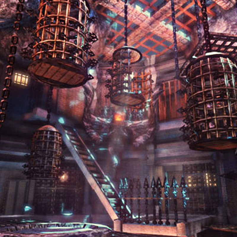 ArtStation - Underground Prison, Adityaloka Pratama