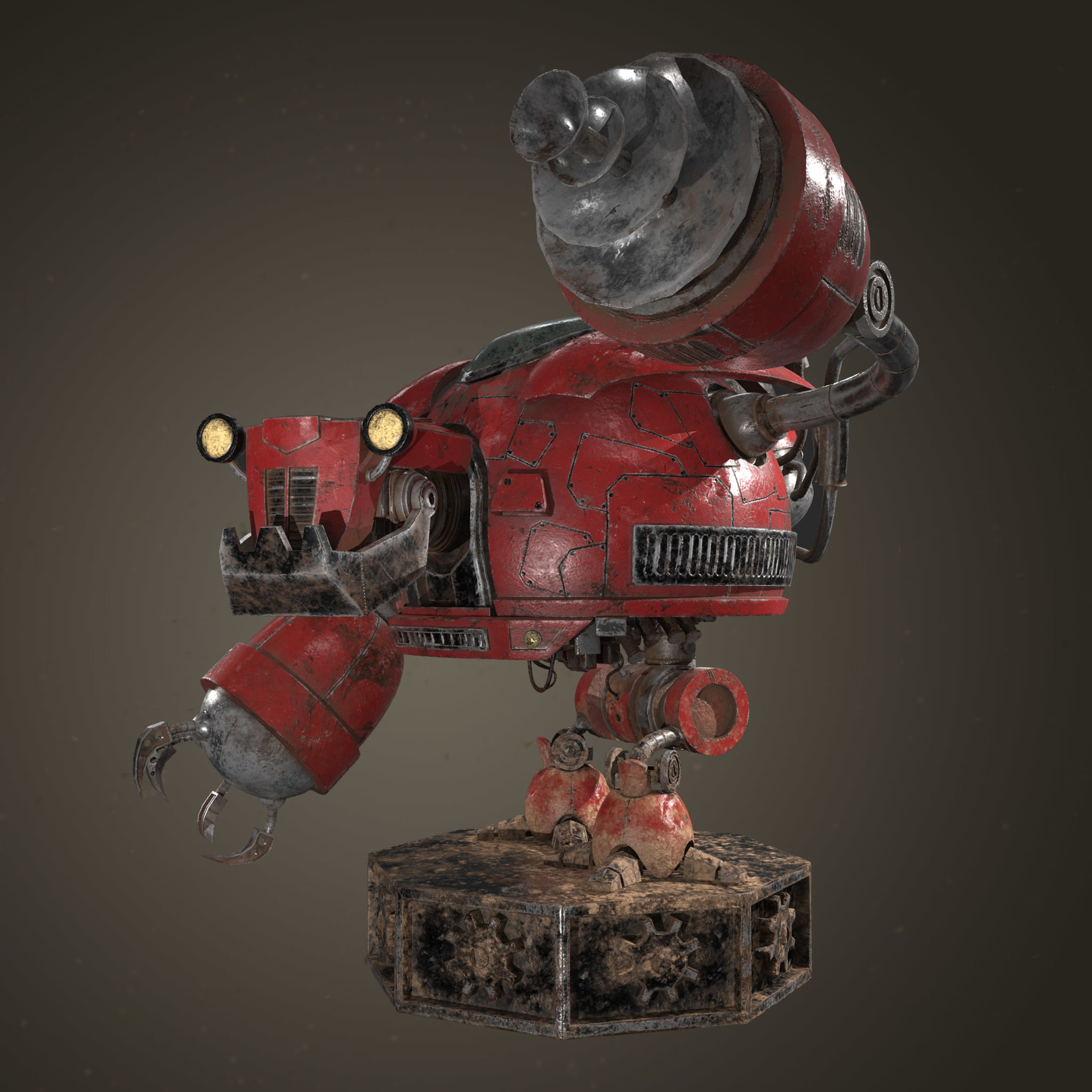 ArtStation - Warbot (Mark 2)