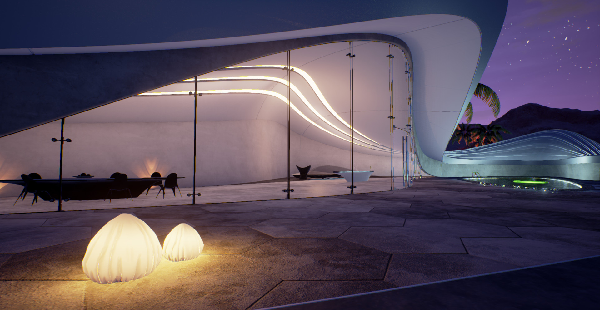 ArtStation - Mirage House (UE4), Sergey Isaev