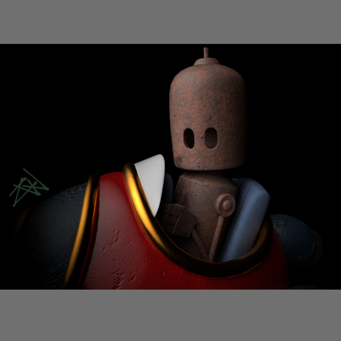 ArtStation - Robot Rocket