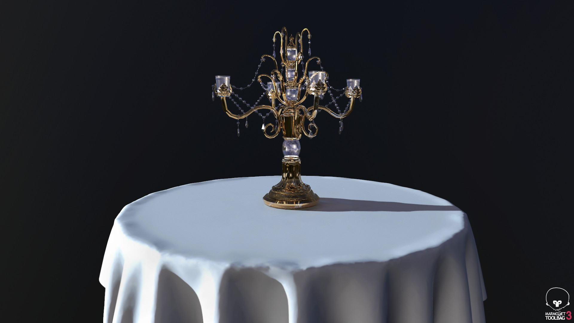ArtStation - Rococo Candelabra