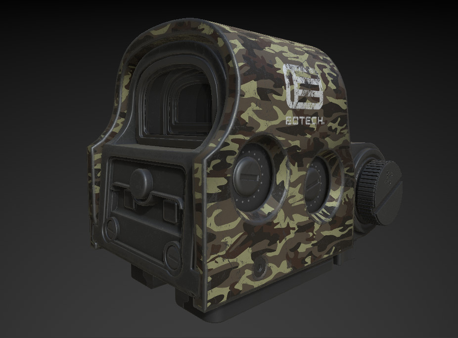 ArtStation - Holographic Sight