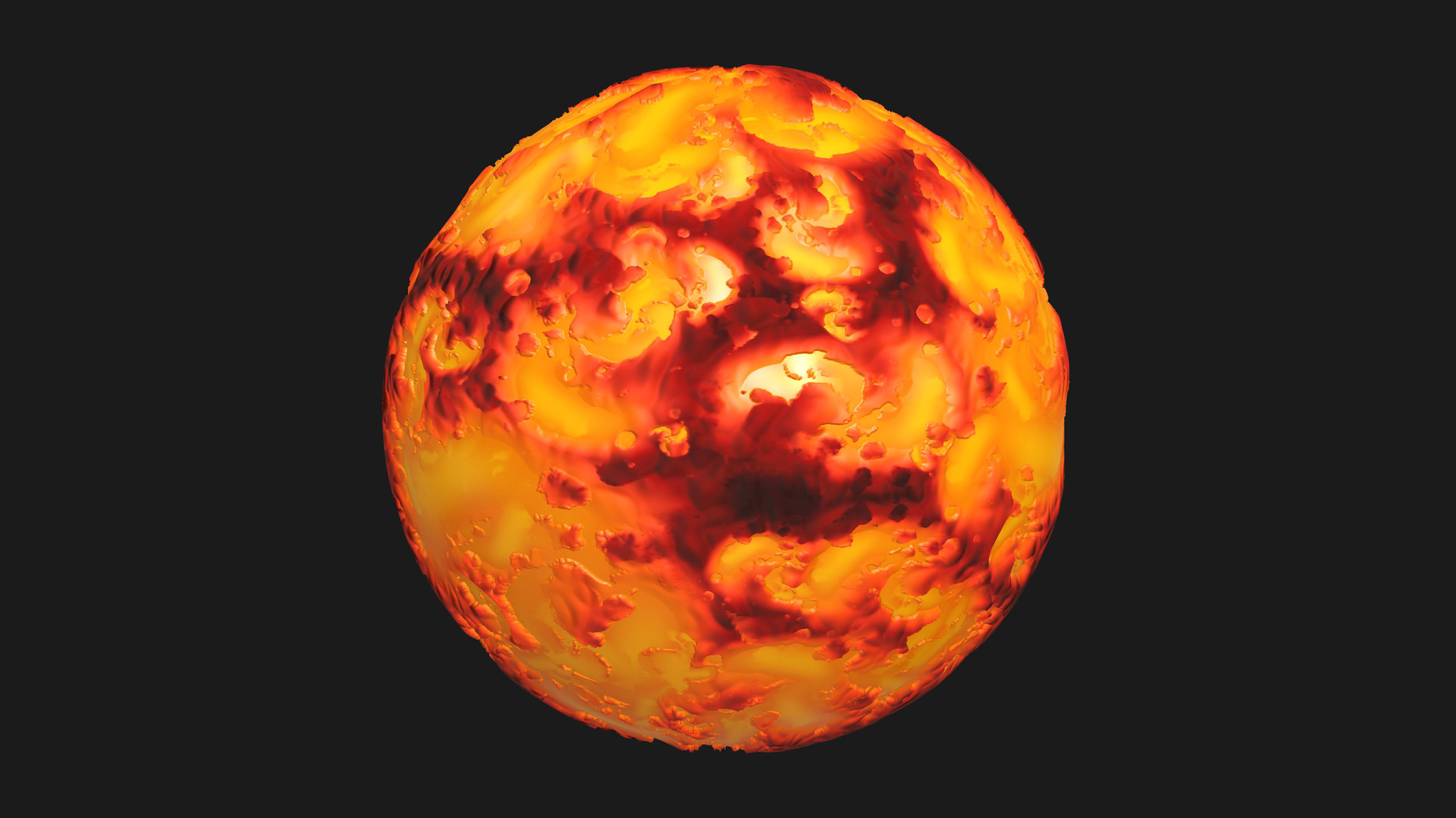 ArtStation - Cartoon Lava