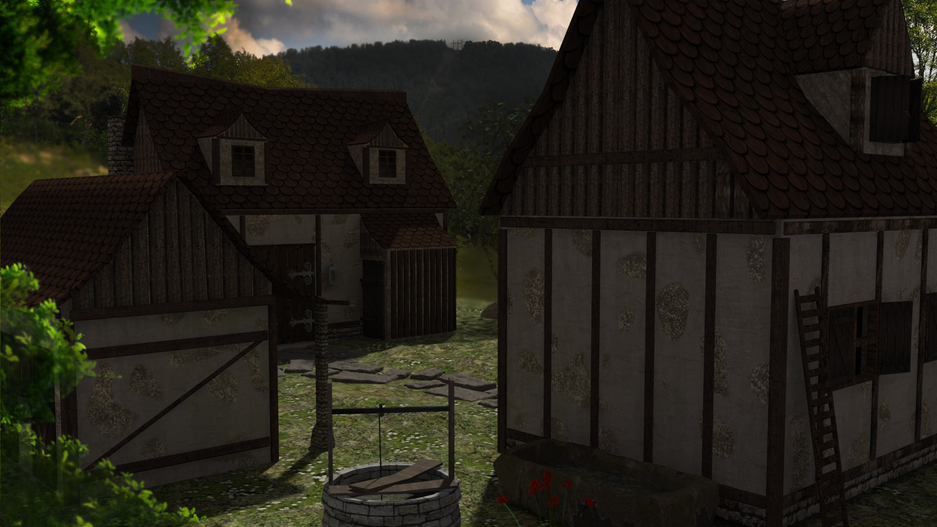 ArtStation - Medieval Farm