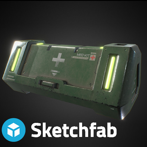 ArtStation - Sci-Fi Med Crate