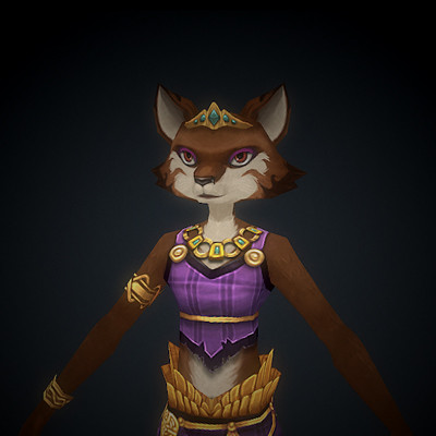 ArtStation - Female Fox Mermaid!???!