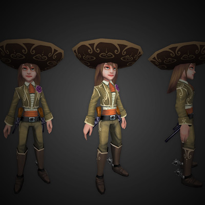 ArtStation - Female Player Equipment