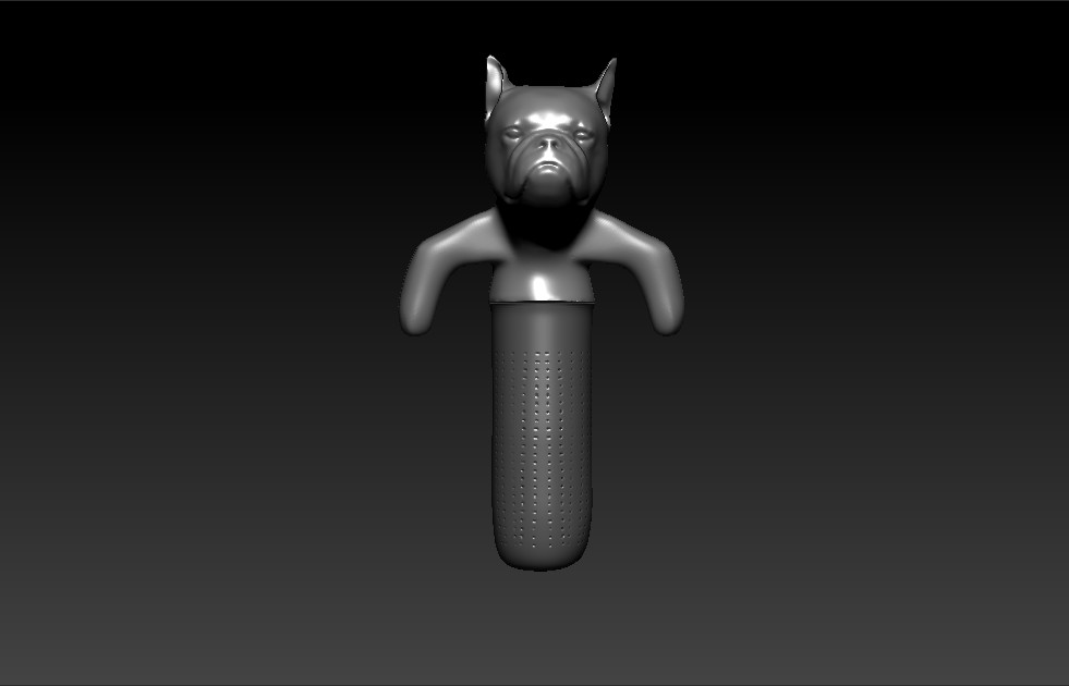 ArtStation - Bulldog microphone