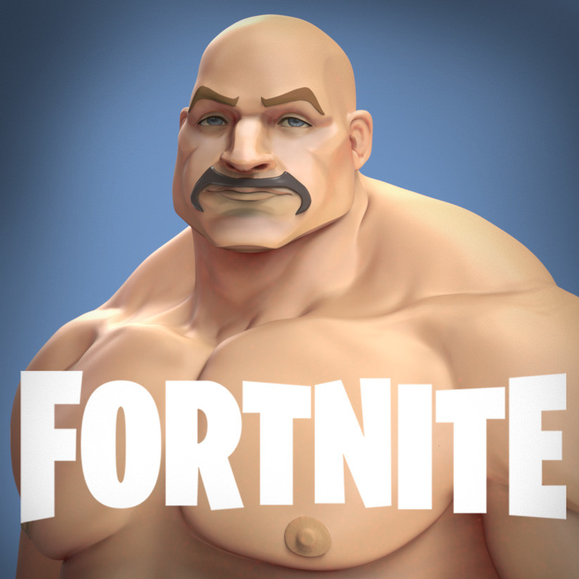 ArtStation - Fortnite: Large Base Male