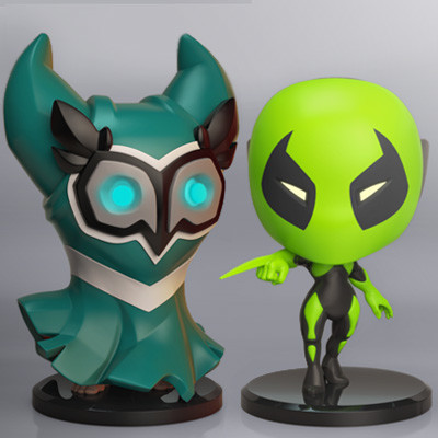 ArtStation - Krosmaster: Oropo & Toxine