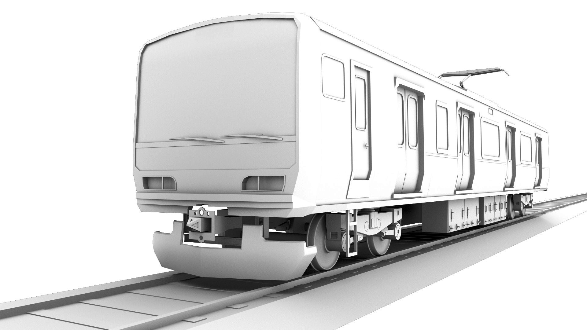 ArtStation - JR E231-500 Commuter Train