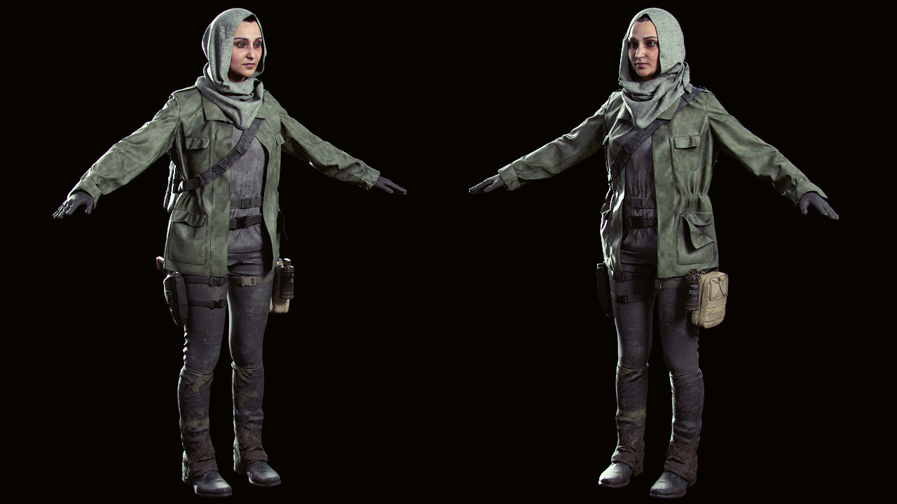 ArtStation - Bryn - Full Character Model