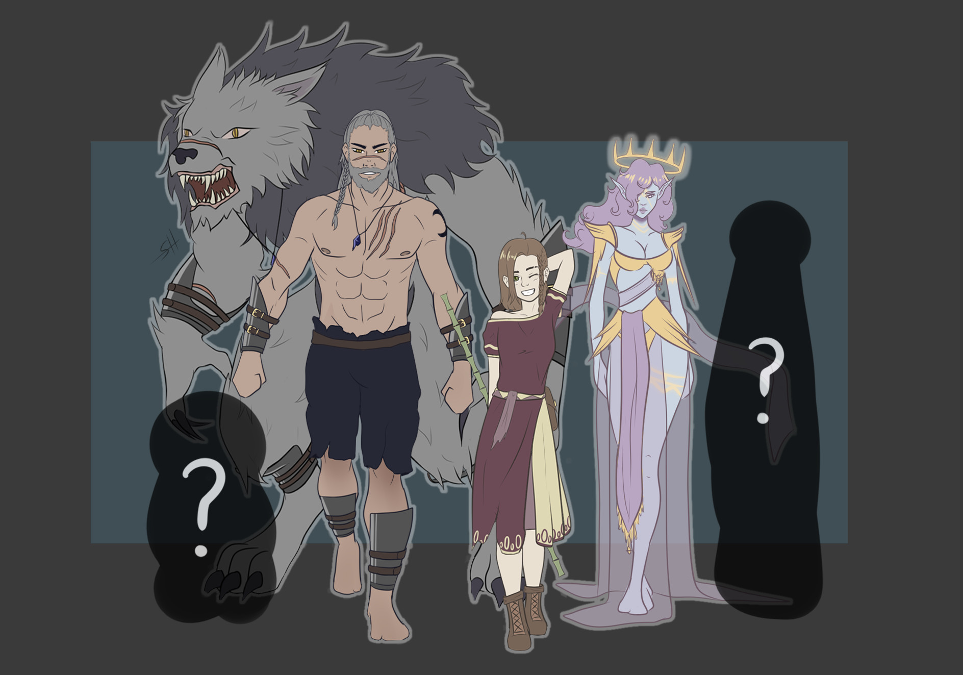 ArtStation - Erador Main Characters