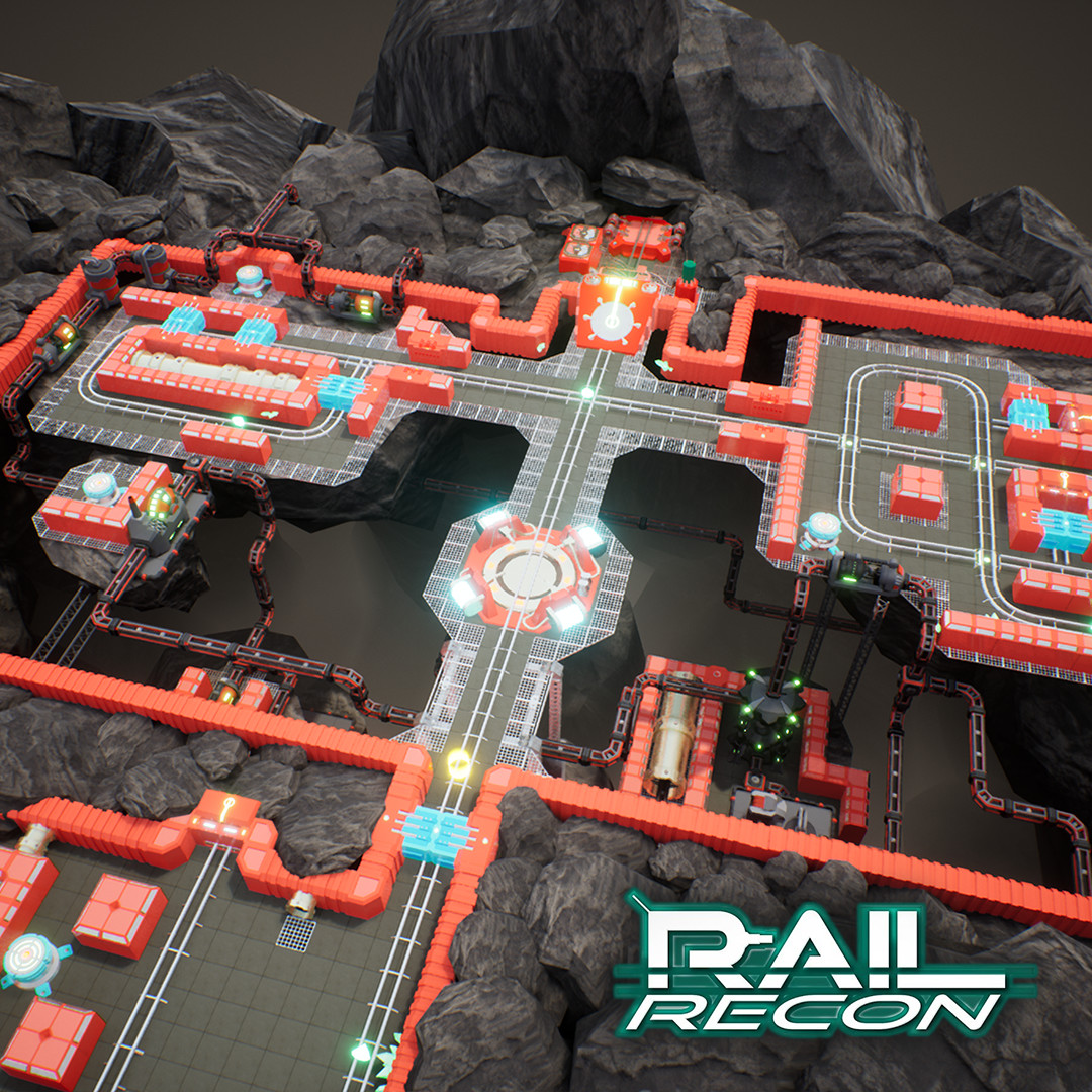 ArtStation - Rail Recon - World Building / Set Dressing