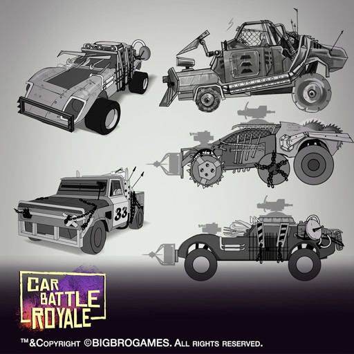 ArtStation - Car Battle Royale concept car sketches