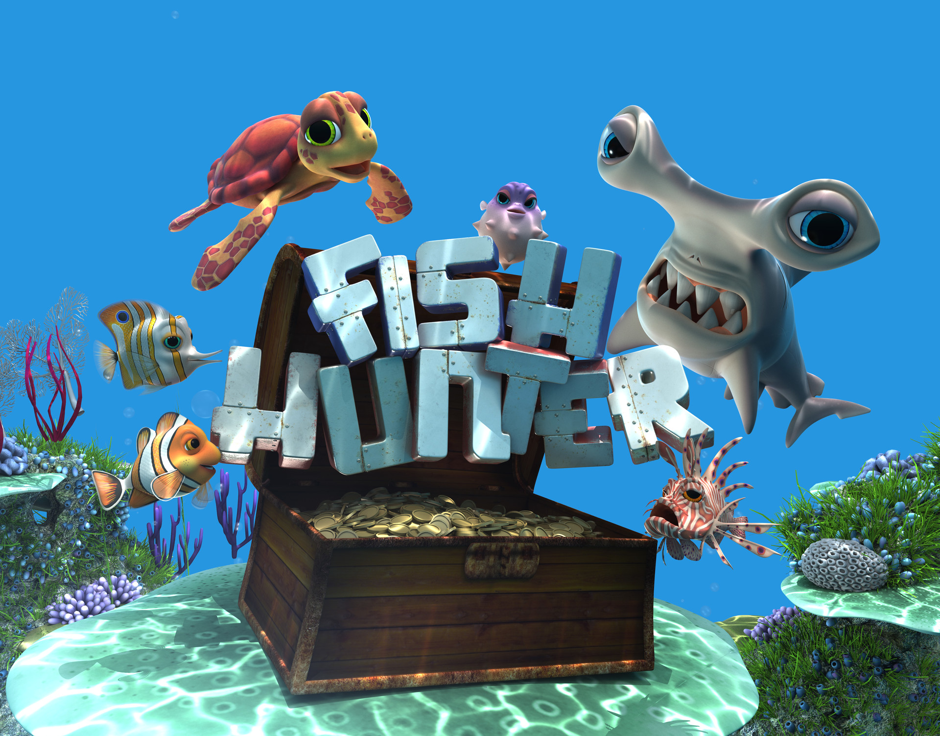 ArtStation - Fish Hunter Promo Video & Making of