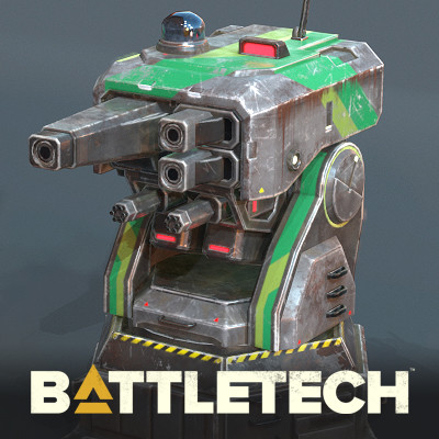 ArtStation - BATTLETECH - Standard Turret