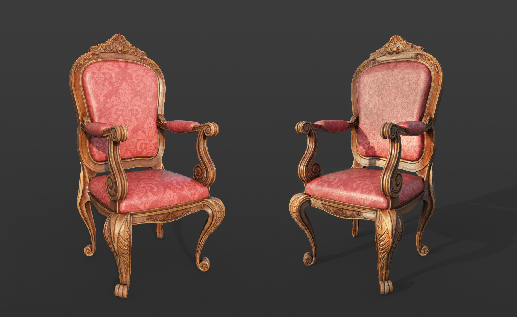 ArtStation - Baroque Chair