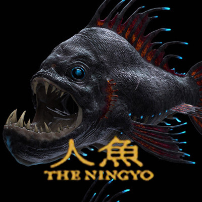 ArtStation - Deepfish creature Ningyo