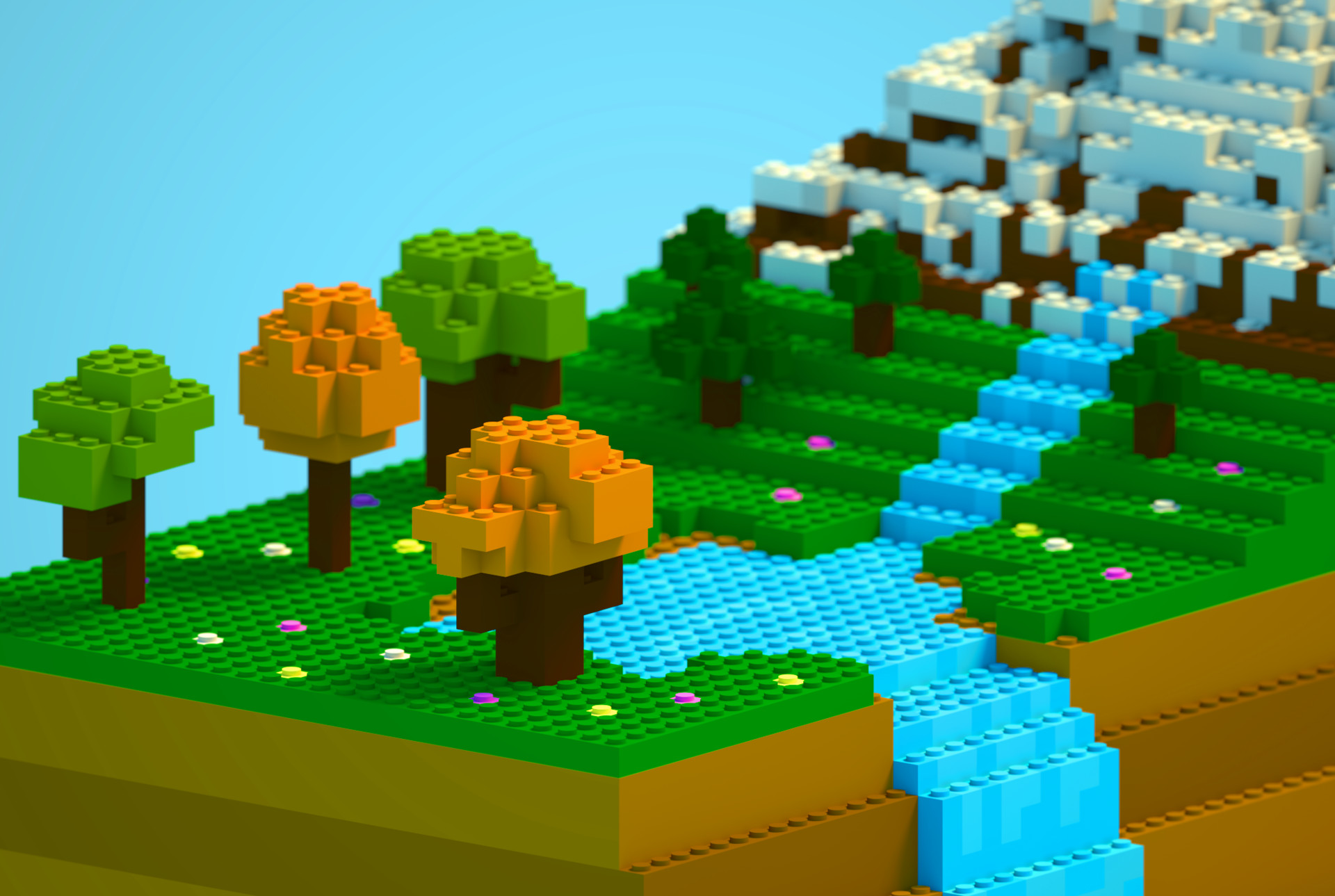 ArtStation - Lego Ecosystem