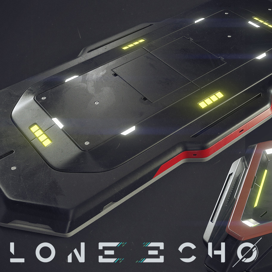 ArtStation - Lone Echo - Hard surface props