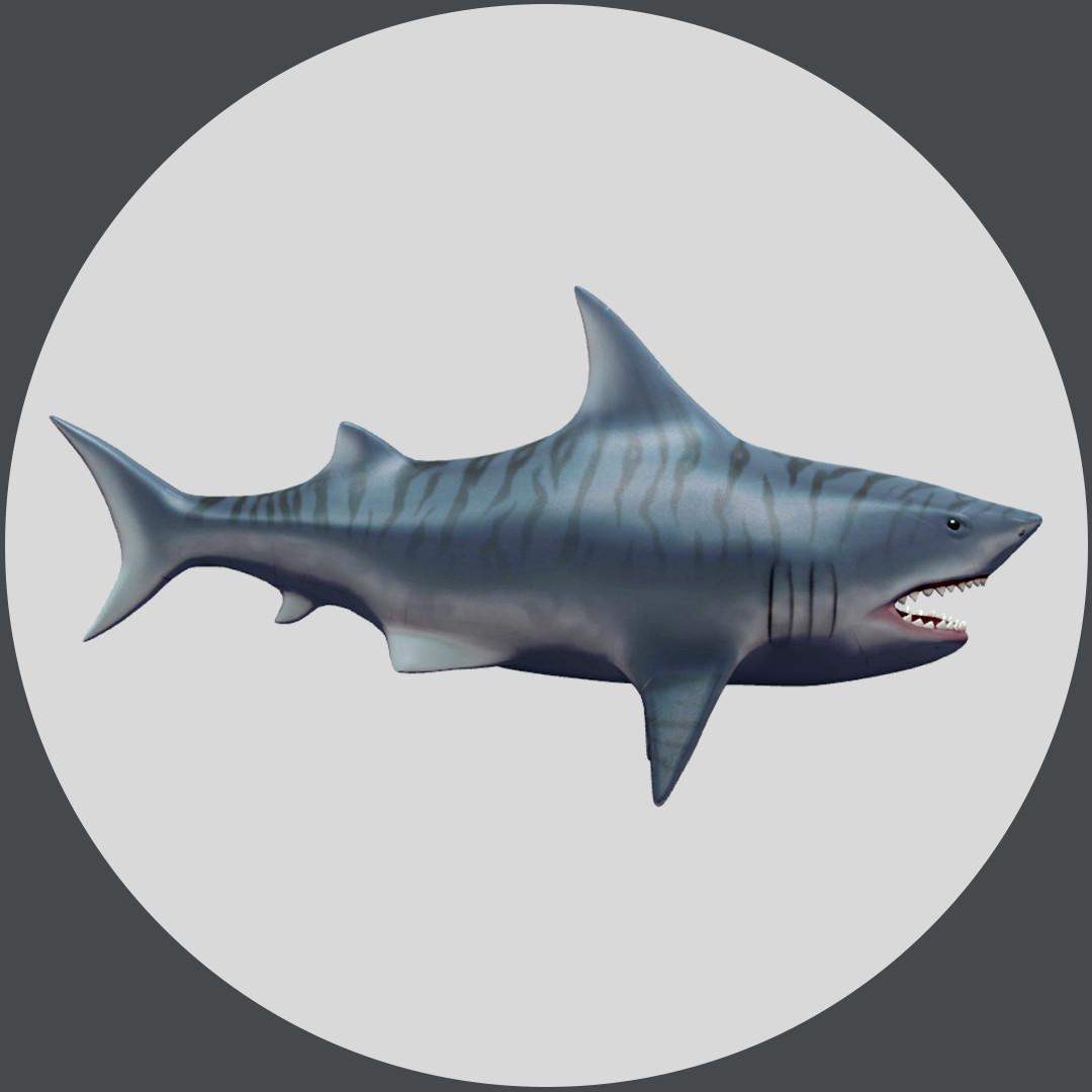 ArtStation - Agent Gunn: Vulkanite - Siberian Tiger Shark