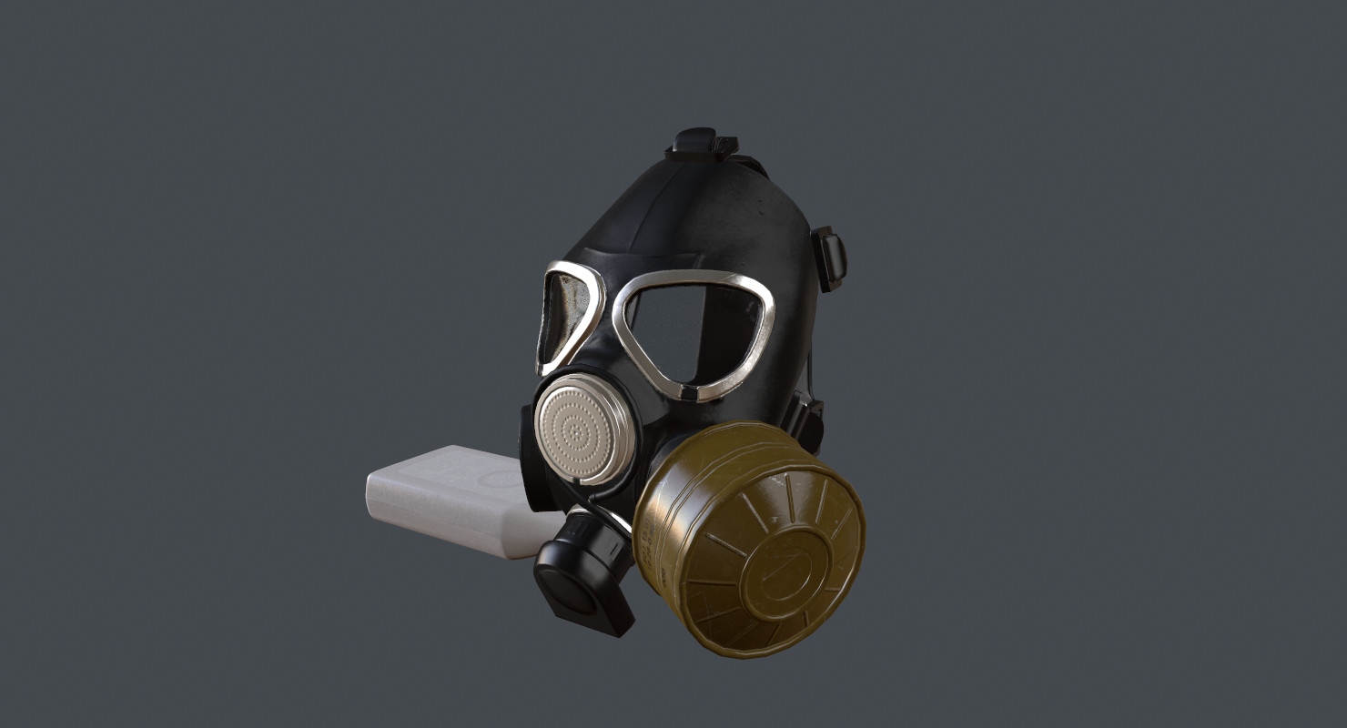 ArtStation - GP-7VMB Gas Mask