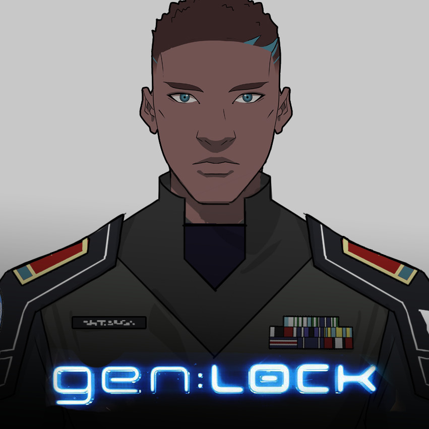 Larissa Angus - Gen:LOCK Chase Vanguard Military Dress / Col. Marin