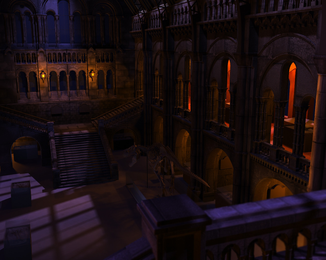 ArtStation - Night scene Lighting