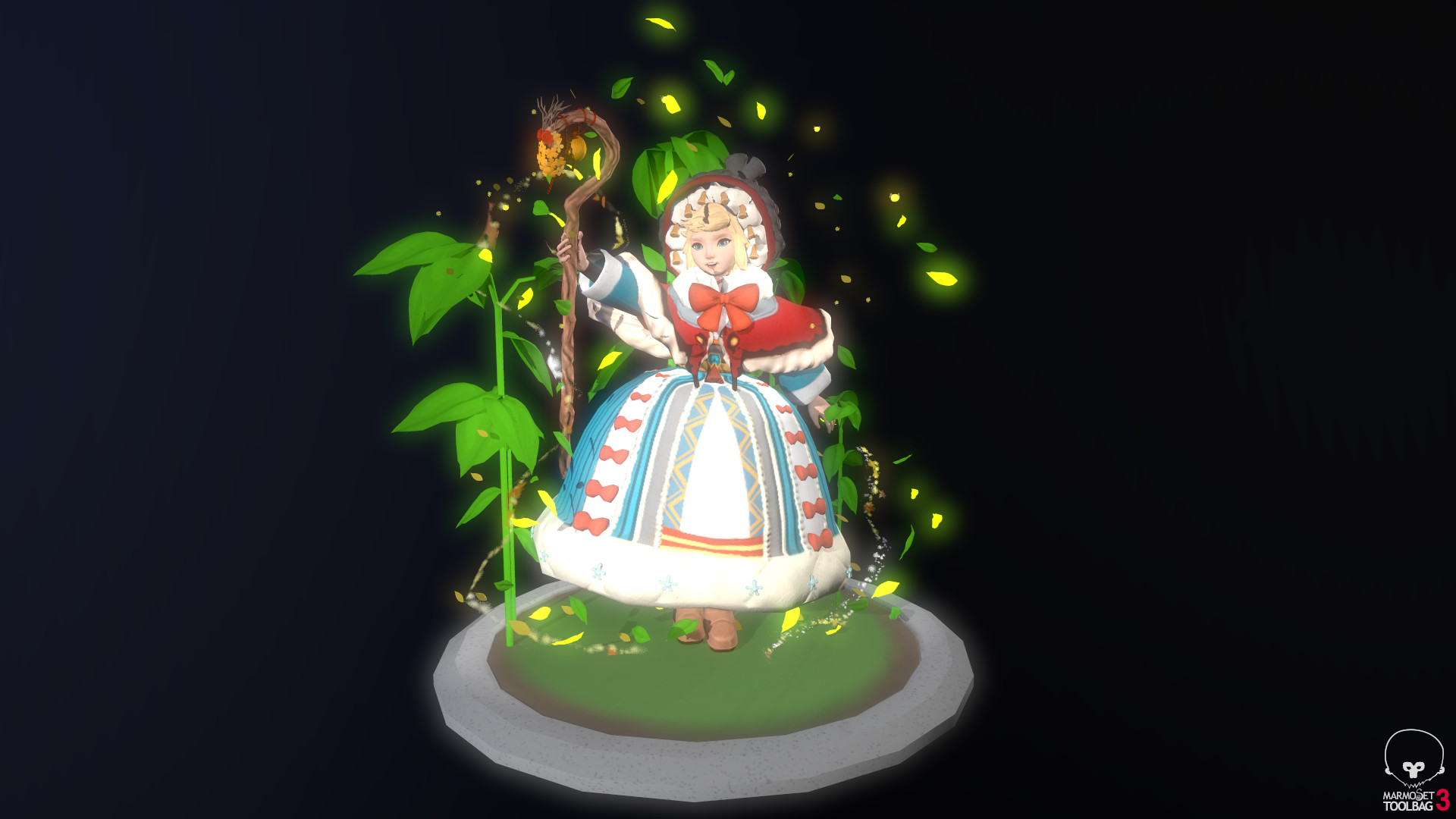 ArtStation - Druid - University project: Honours character #1