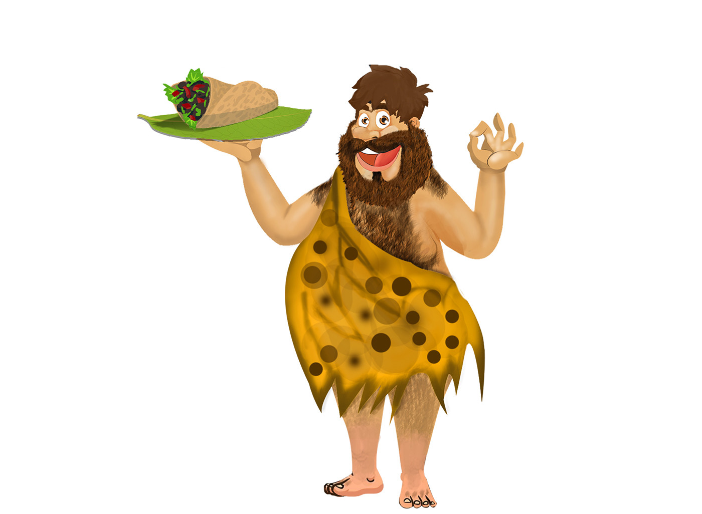 ArtStation - Cave man