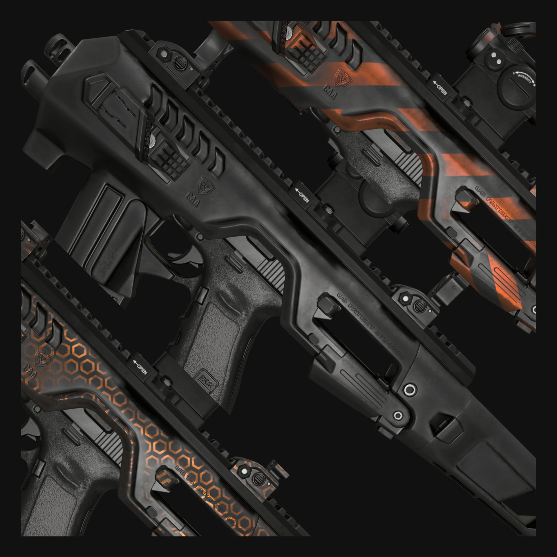 ArtStation - Glock Roni Conversion Kit