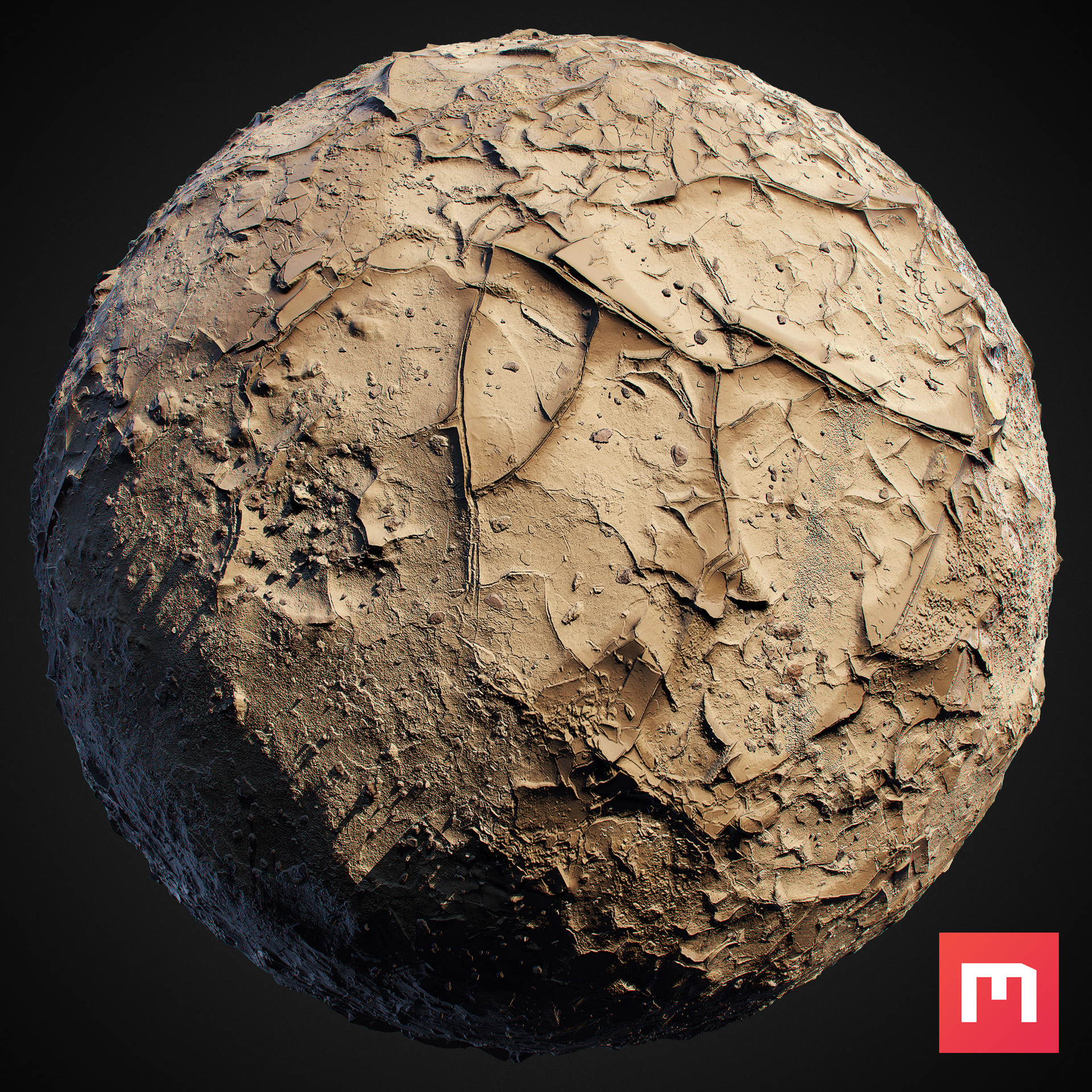 ArtStation - Dry Mud Flats