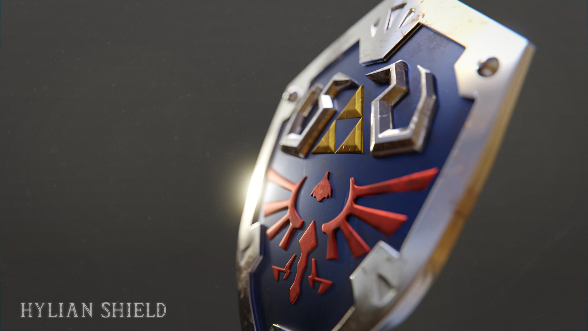 ArtStation - The Legend Of Zelda Skyward Sword - Hylian Shield