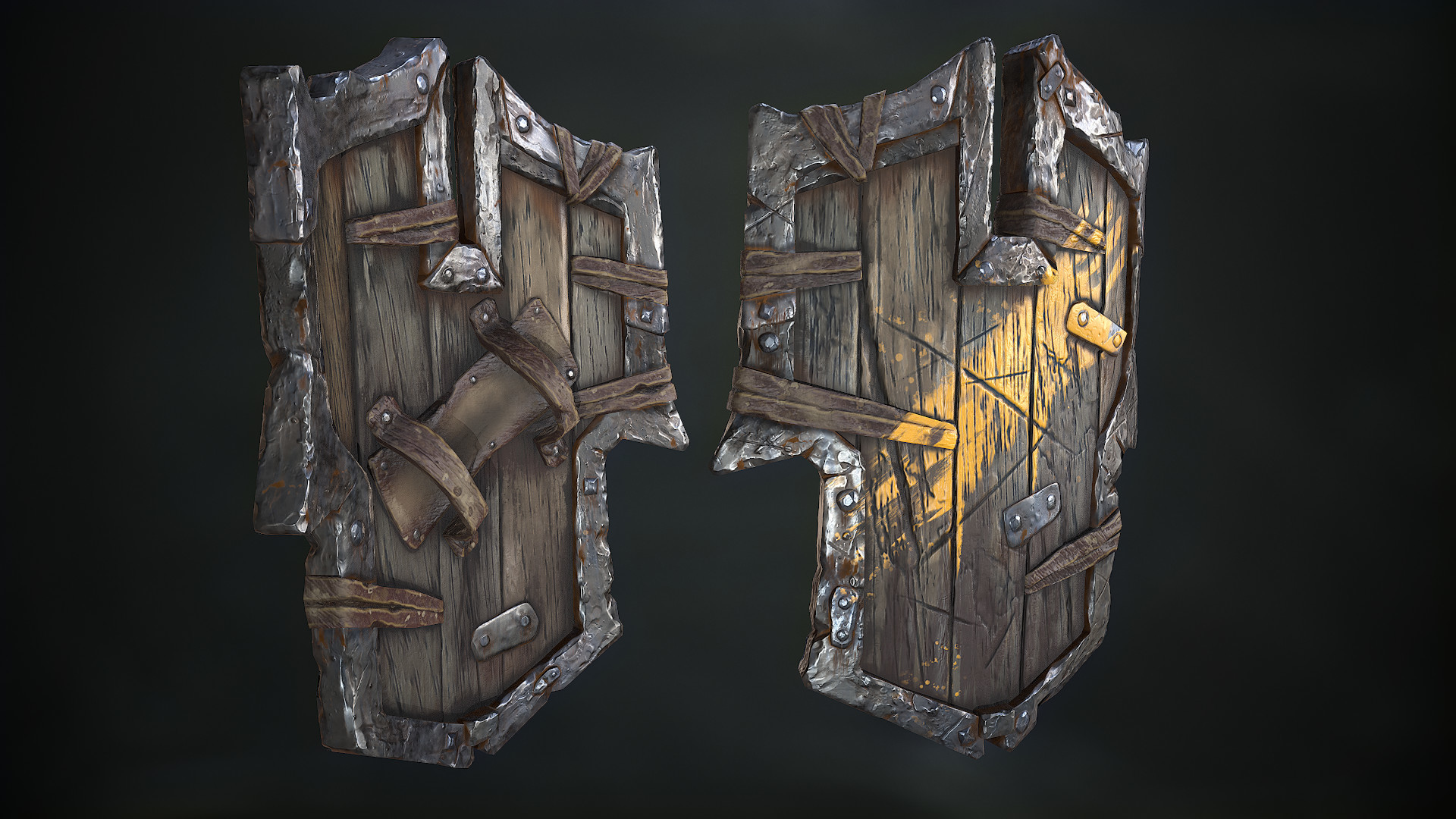 ArtStation - Orc Shield
