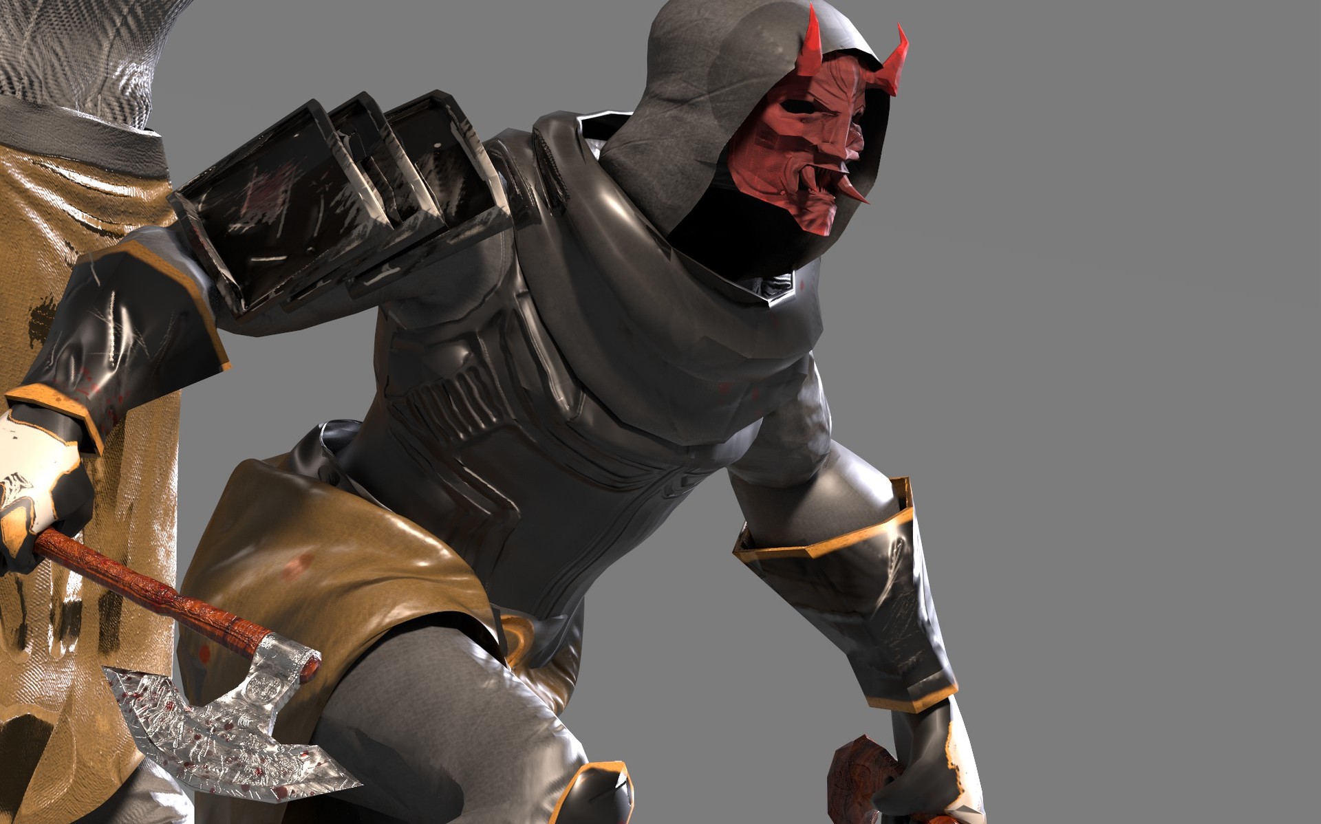 ArtStation - Ronin and Akuma