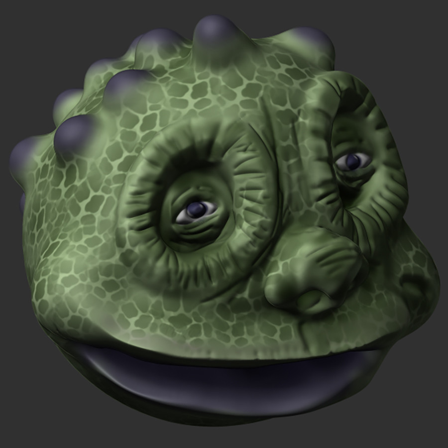 ArtStation - Green Monster
