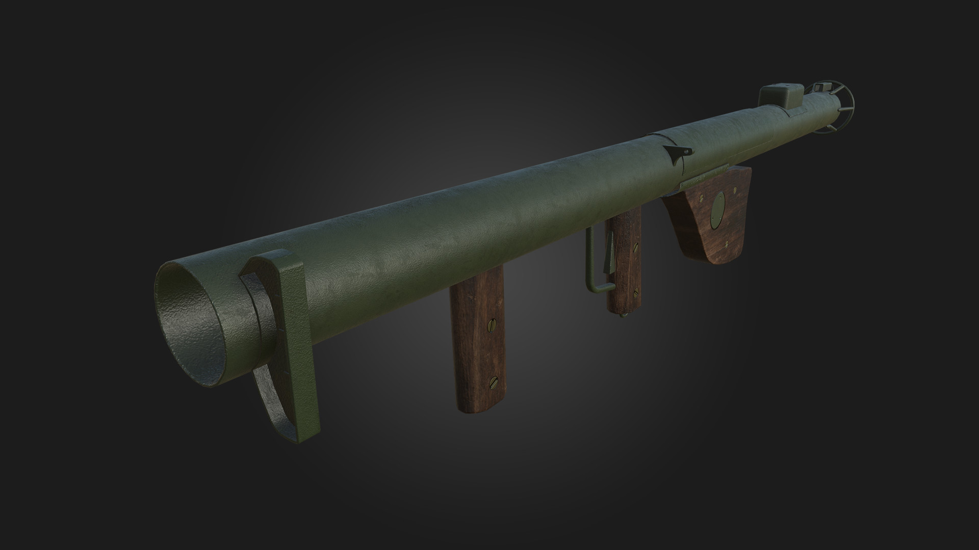 ArtStation - WW2 Bazooka