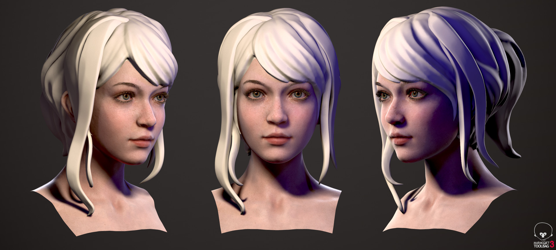 ArtStation - Female_SSS_Skin_Texture_Study