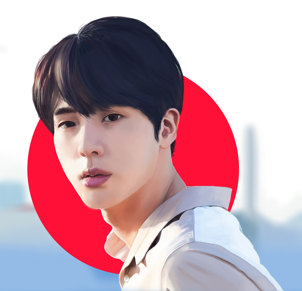 ArtStation - BTS Jin - Portrait