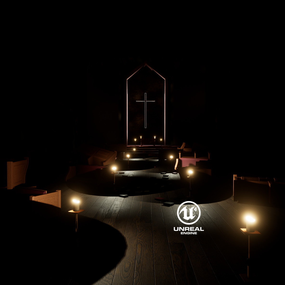 ArtStation - Church Scene