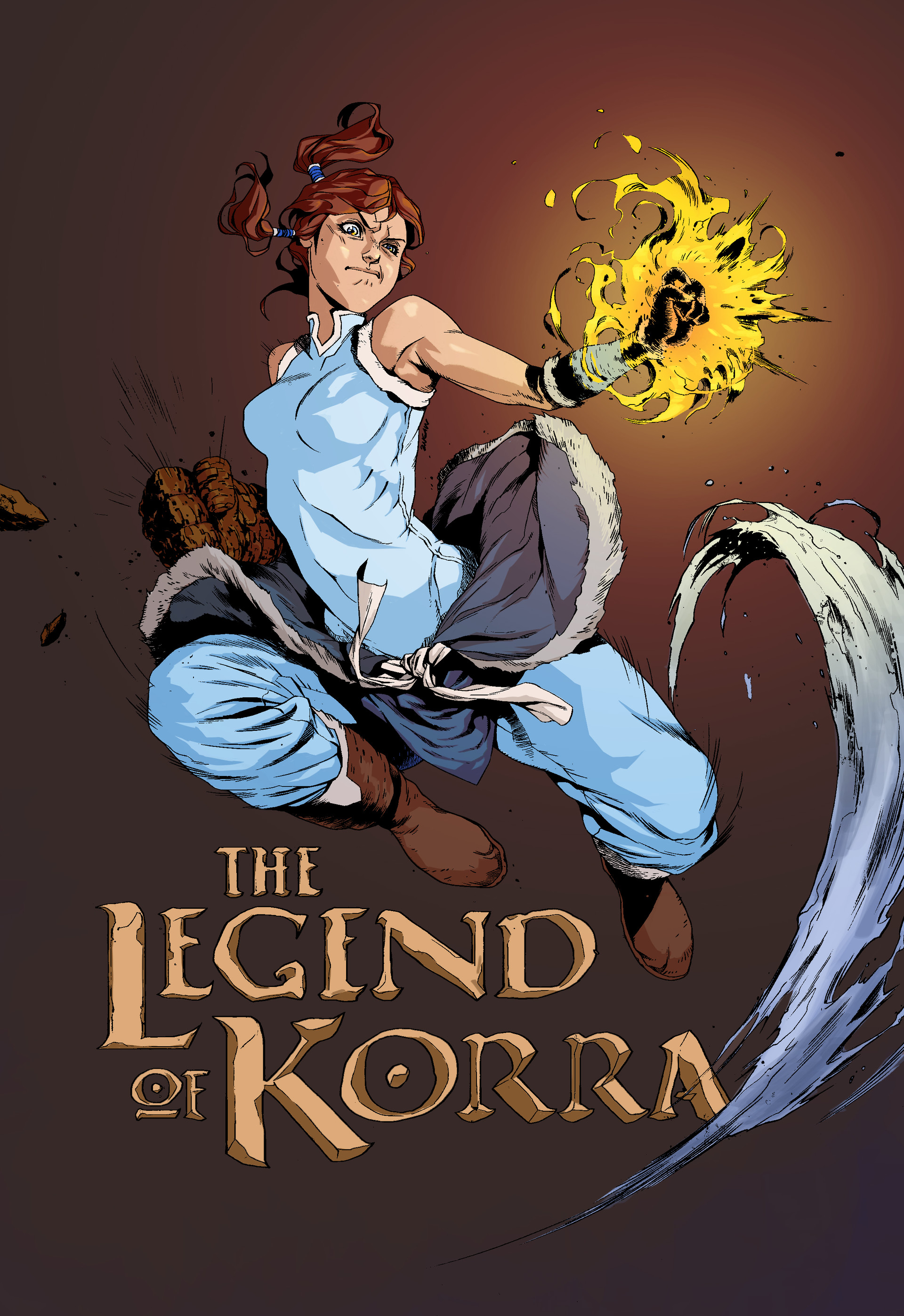 ArtStation - The legend of Korra colors (pencils by: 2ngaw || flats by ...