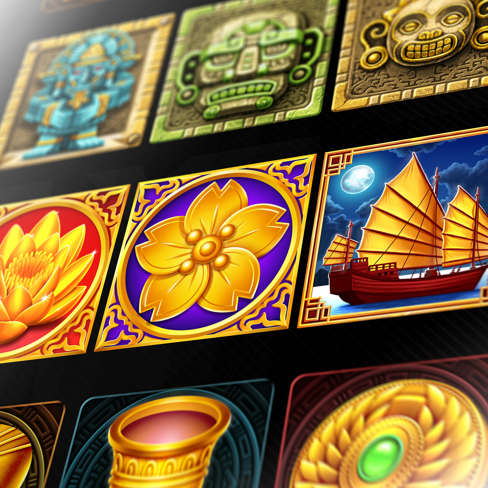 ArtStation - Slots Symbols Game Assets Set 1