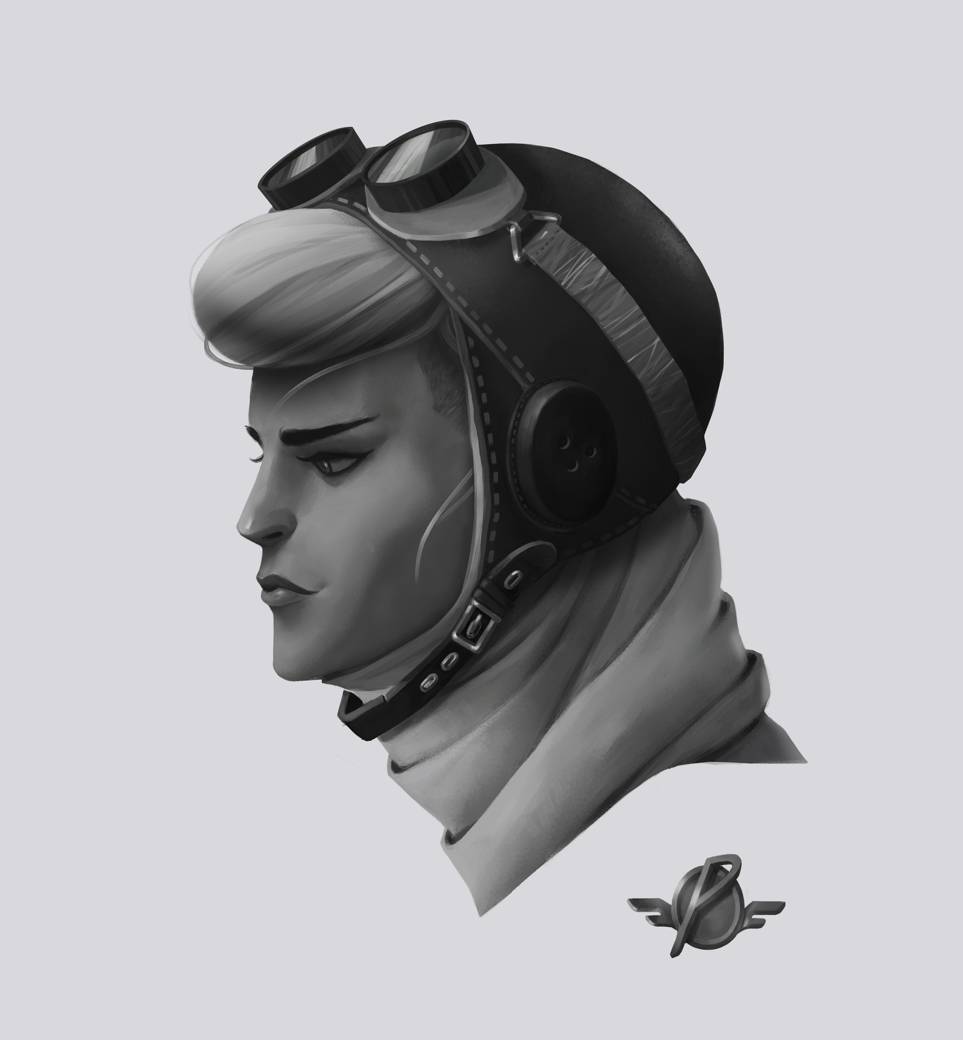ArtStation - Pilot Girl