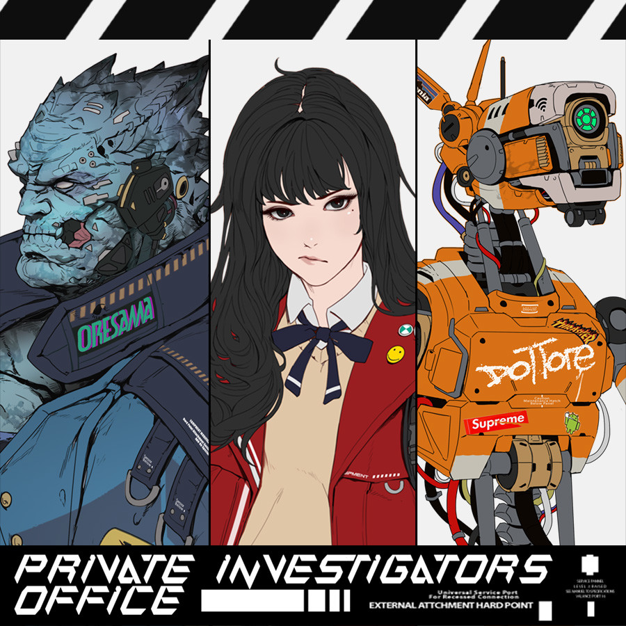 ArtStation - CYBERPUNK DETECTIVES