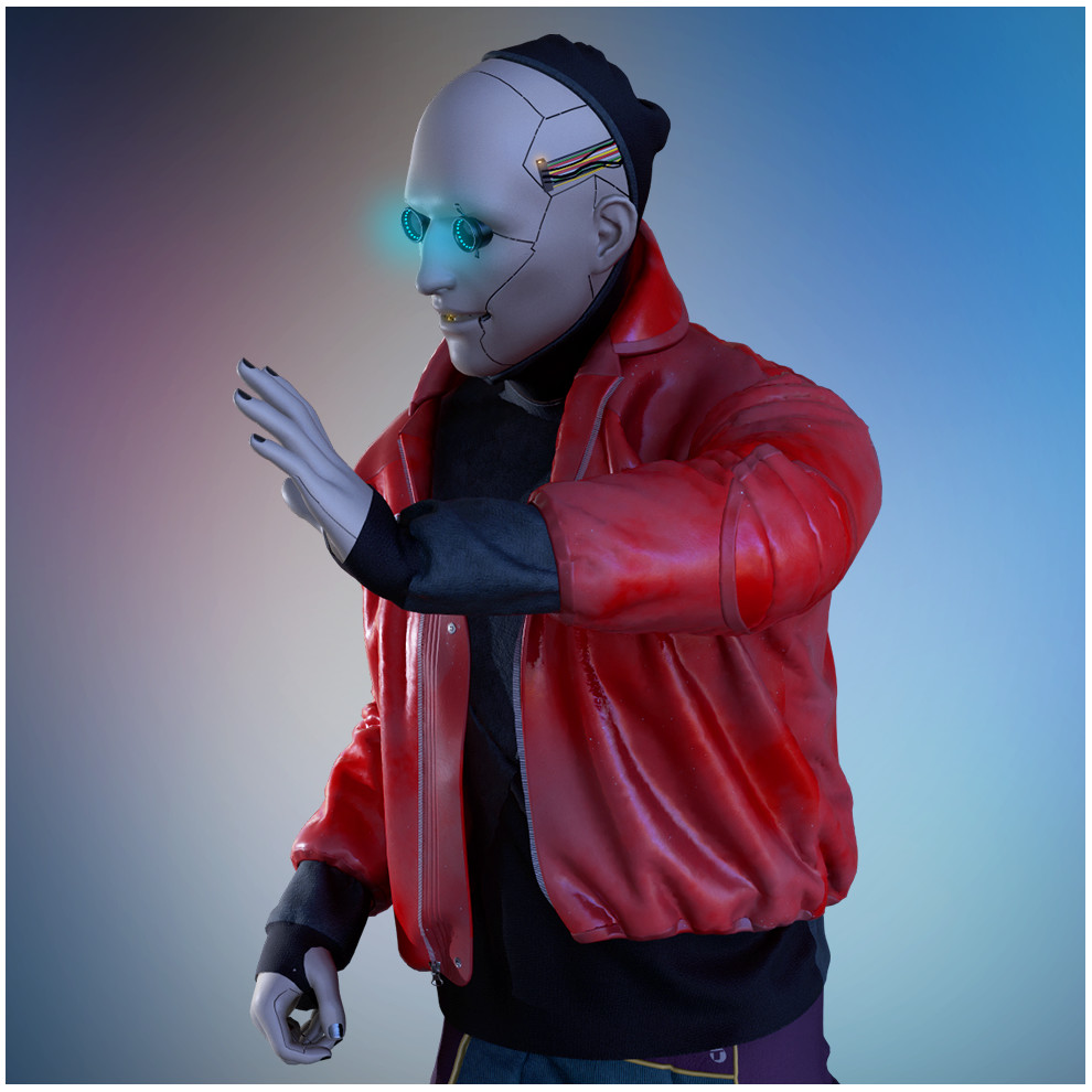 ArtStation - Night City NPC - Cyberpunk 2020
