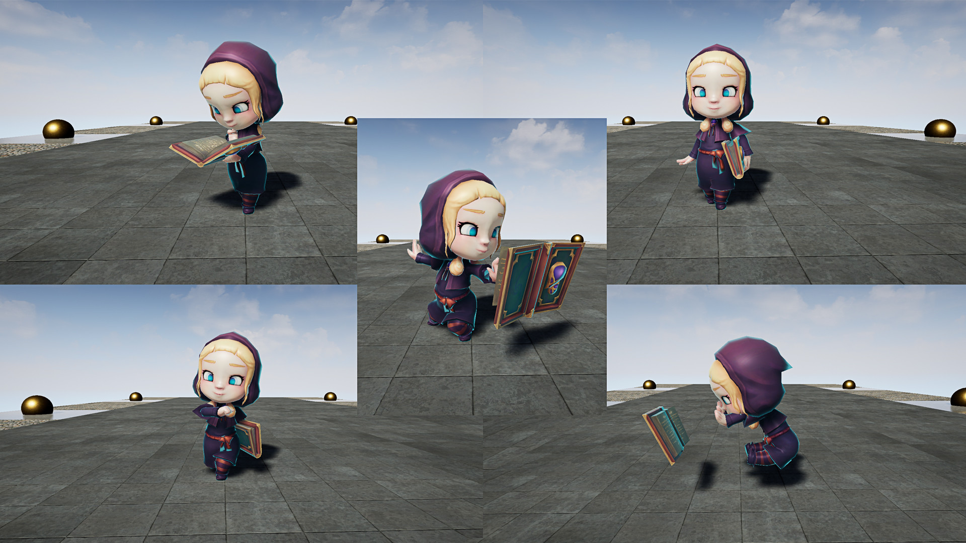 ArtStation - EIN Wizard Character