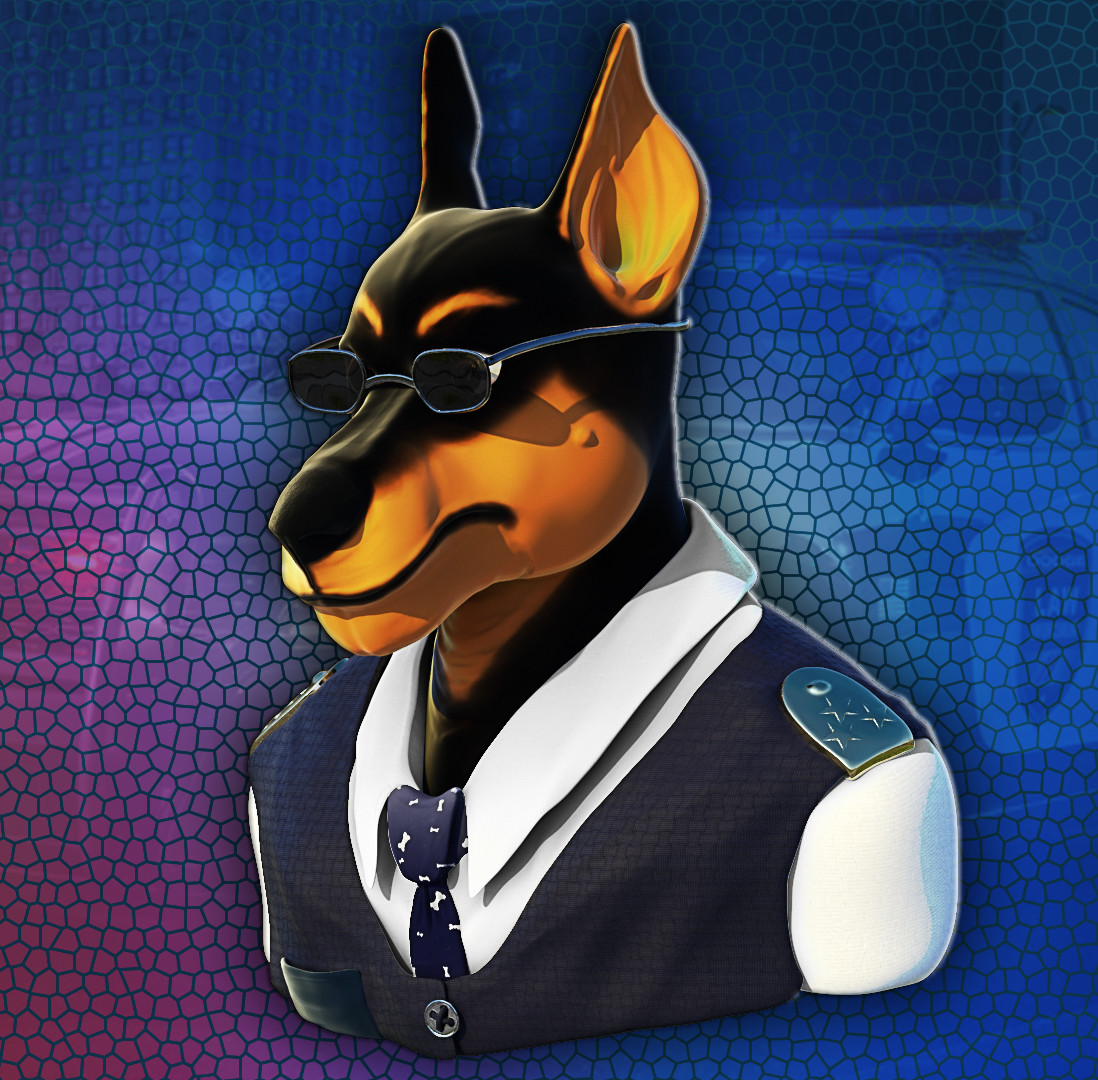 ArtStation - Police Dog