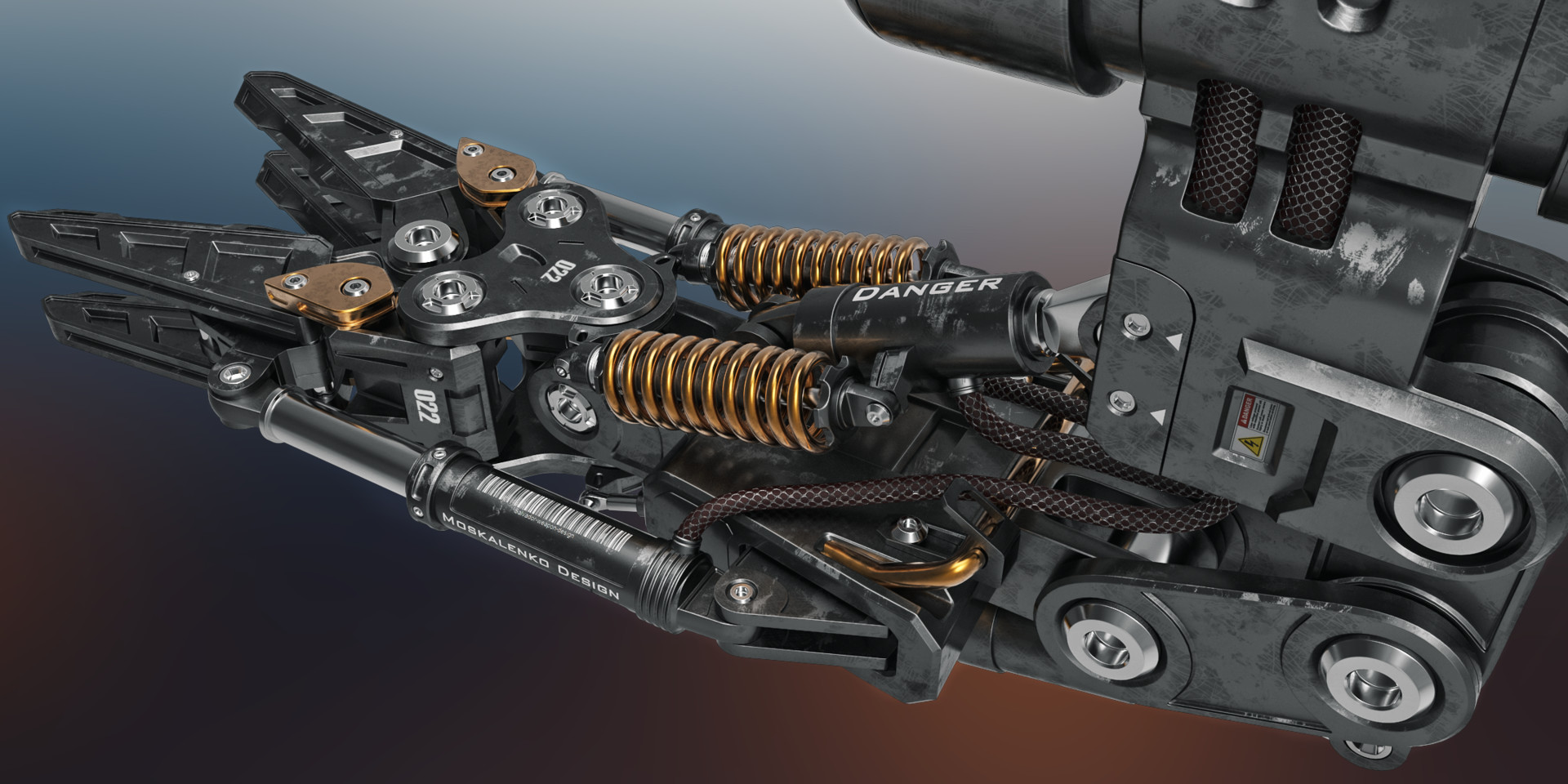 ArtStation - Mecha's arm